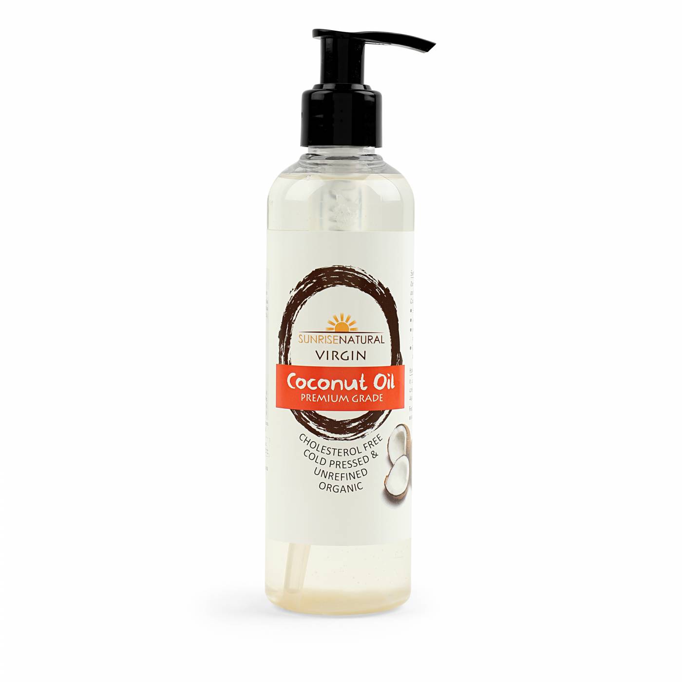 Sunrise Natural Organic Virgin Coconut Oil (Premium Grade)